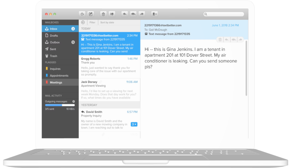 Landline Texting - Text From Your PC - TextBetter